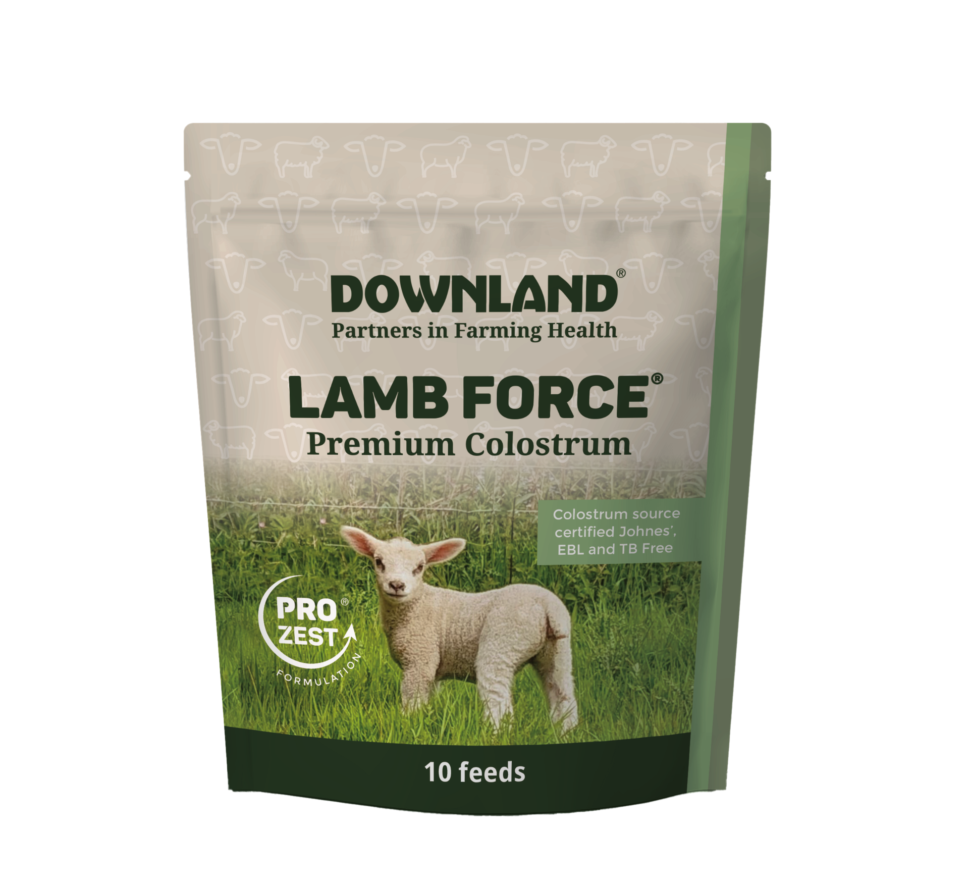 Lamb Force Colostrum 10 Dose, Lambing, Animal Husbandry, McCaskie