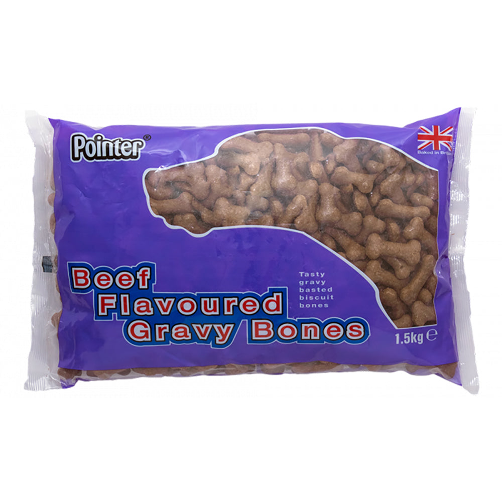 Pointer Beef Gravy Bones 1.5kgDog TreatsPointerPointer Beef flavoured – McCaskie